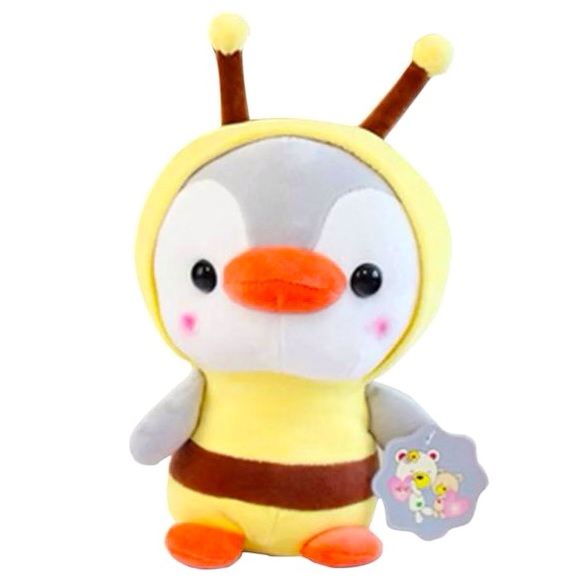 Toys | Penguin In Bee Costume Plush Keychain Nwt | Poshmark